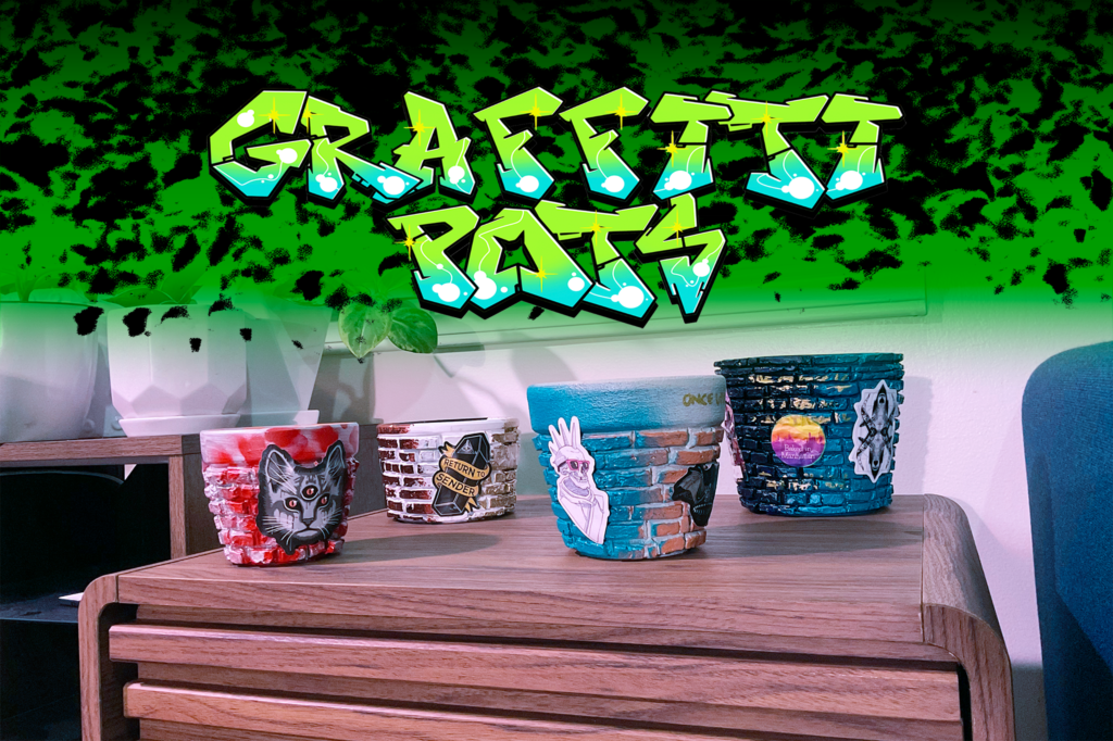 Graffiti Pots - Bryan Viper